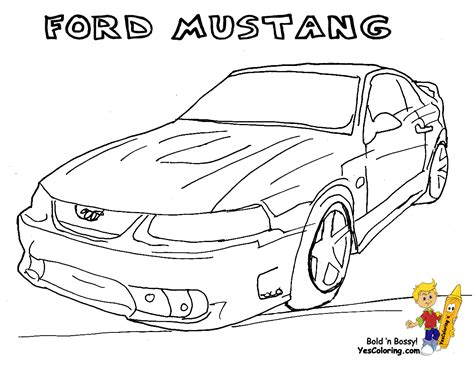 28 dessins de coloriage ford à imprimer sur LaGuerche Page 1