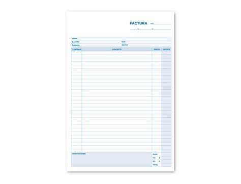 CarlinOnline TALONARIO LIDERPAPEL FACTURAS FOLIO ORIGINAL Y COPIA