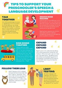 Parent Handout For Preschool Speech And Language Facilitating Strategies