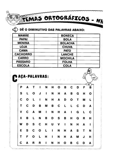 Atividades Para Alfabetiza O A Letra Nh Mundinho Da Crian A