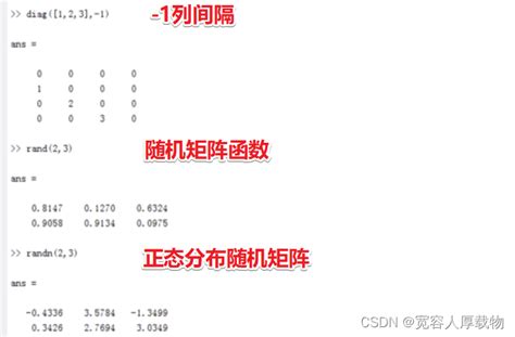 matlab学习笔记 matlab中元胞 矩阵 字符串 csdn博客
