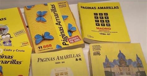 El fin de la versión papel de las Páginas Amarillas tras 54 años la