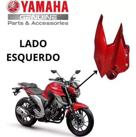 Carenagem Farol Fazer Fz Vermelho Original Frete Gr Tis