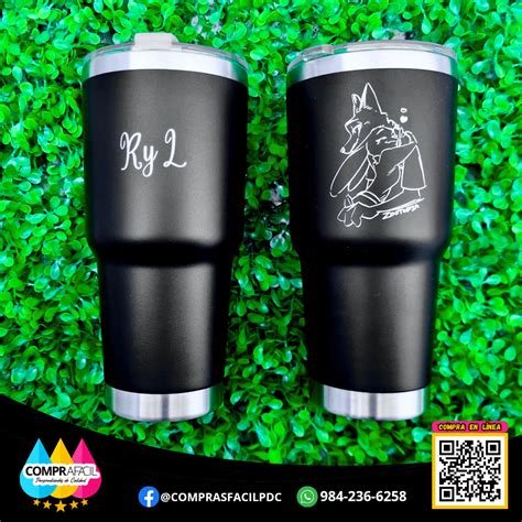 Vaso Térmico 30oz Tipo Yeti Personalizado Con Nombre o Diseño Para