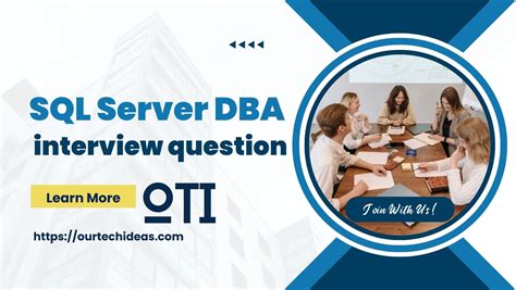 SQL Server DBA Scenarios A Comprehensive Guide Our Tech Ideas