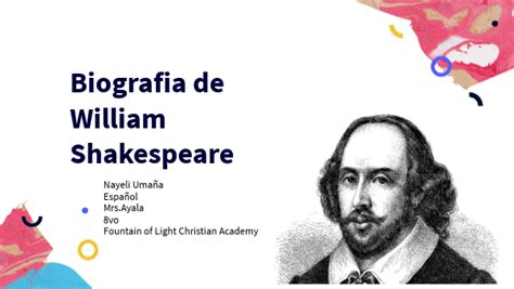 Biografía de William Shakespeare
