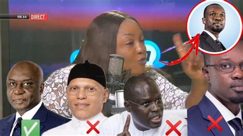Le Chef De L Opposition Ousmane Sonko Ay Fans La Yorr Karim Wade