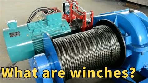 What Are WinchesWinches Also Known As Hoists YouTube