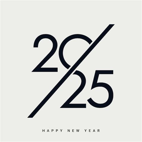 Premium Vector 2025 Happy New Year Background Design