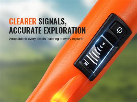 VEVOR Détecteur de Métaux Pinpointer IP68 Entièrement Étanche Pointeur