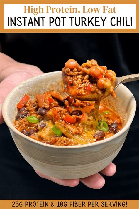 Instant Pot Turkey Chili Kinda Healthy Recipes