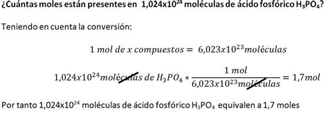 Conversión mol gramo átomo y molécula Átomo mol molécula