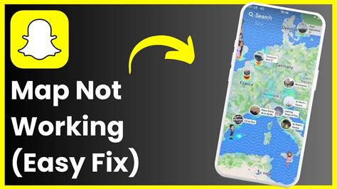 How To Fix Snapchat Map Not Working YouTube
