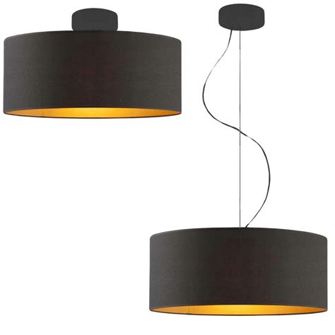 Lampa sufitowa żyrandol lampa wisząca abażur zwis LED E27 do salonu