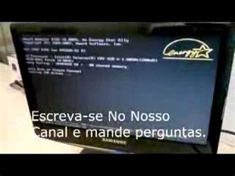 PC LIGA MAIS NÃO DA VIDEO RESOLVIDO 1MIN YouTube