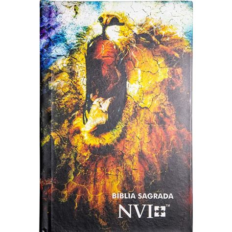 Bíblia Sagrada Slim Capa Dura nvi Leão Rugido Submarino
