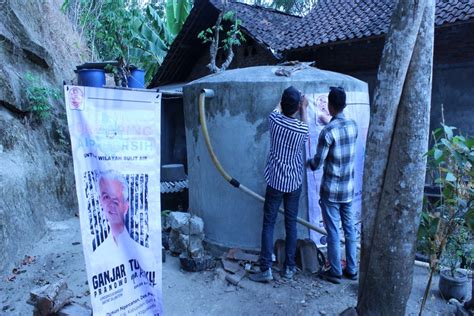 Warga Ngarchan Terdampak Kekeringan Dapat Bantuan Air Bersih