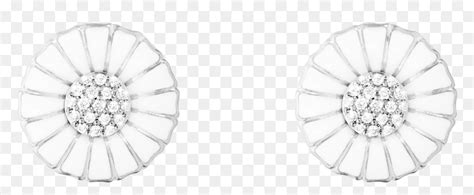 Daisy Earrings Georg Jensen Øreringe Marguerit HD Png Download vhv