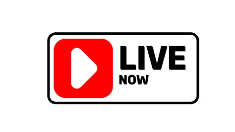 Youtube Live PNG Live Now Pngs YT Transparent VeeForu