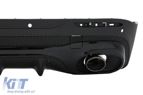 Rear Diffuser With Black Exhaust Tips Suitable For Mercedes GLB X247