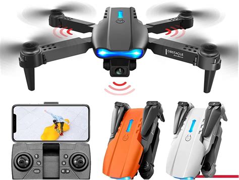 Lsrc New Mini Drone E K Pro K Hd Camera Wifi Fpv Obstacle Avoidance