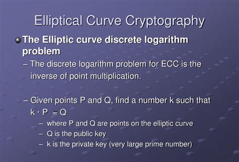 ppt elliptical curve cryptography powerpoint presentation free download id 5624829