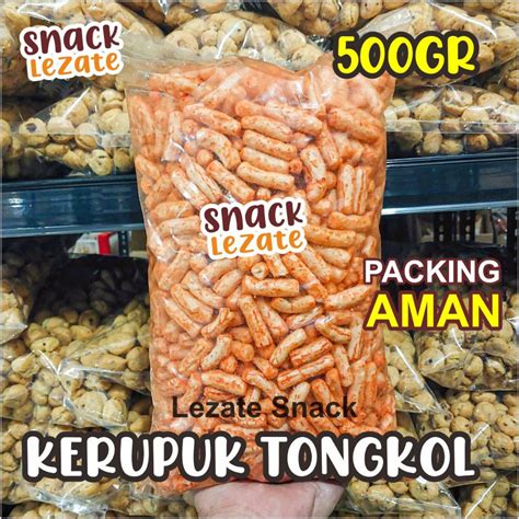 Jual Kerupuk Ikan Tongkol 1 KG Kemasan Besar Murah Gurih Renyah Pilus