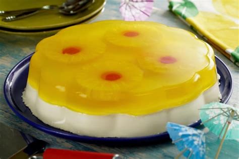 Gelatina De Pi A Colada F Cil Con Sal Y Azucar
