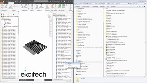 autodesk inventor 2017 ilogic extract rvt file from ifc export youtube