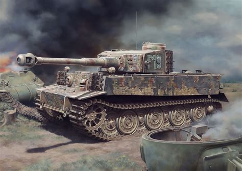 WWII German Pz Kpfw VI Ausf E Sd Kfz 181 Gruppe Fehrmann Tiger I HLJ