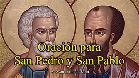 Oración A San Pedro Y San Pablo Para Pedir En Momentos Difíciles