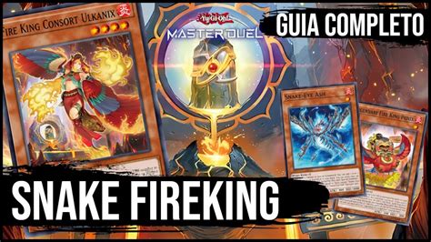 SNAKE EYE FIRE KING GUIA COMPLETO DE COMO JOGAR COMBOS Yu Gi Oh