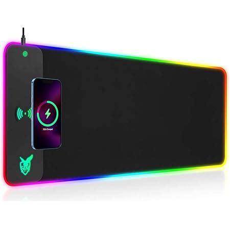 Nyfter RGB XXL Gaming Mauspad RGB Nyfpad 900x500mm Mousepad