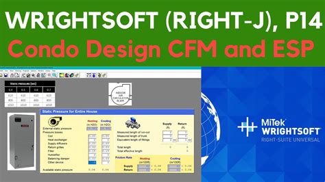 Wrightsoft Part Manual J Heat Load Calculation Condominum