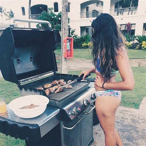 These Hot Girls With Bbq Will Make You Happy And Hungry 52 Pics