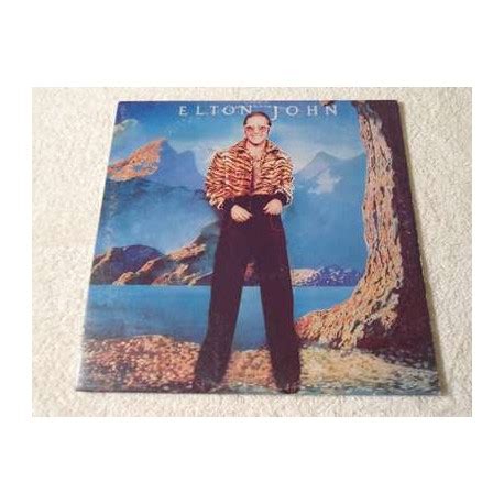 Elton John Caribou Lp Vinyl Record For Sale