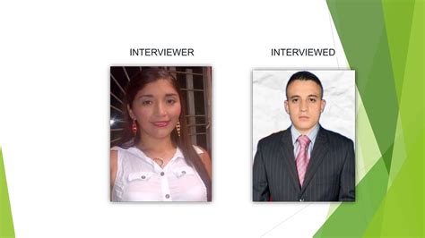 Entrevistas Personal Interview David Pptx