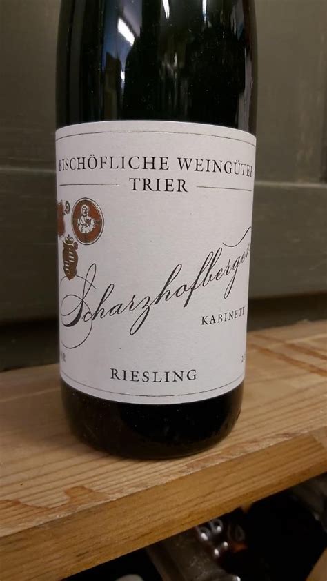 2018 Bischöfliche Weingüter Trier Scharzhofberger Riesling Kabinett