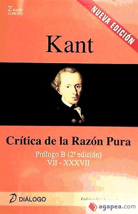 Critica De La Razon Pura Immanuel Kant