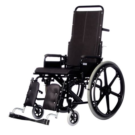 Cadeira de rodas reclinável Tetra Largura assento 52cm Ortometal