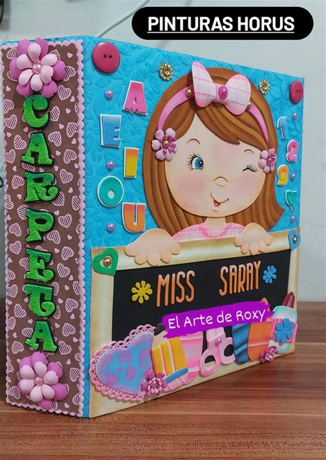 Pin En Archivadores Decoraciones Escolares Manualidades Escolares