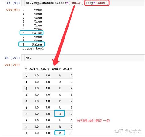 图解pandas重复值处理 知乎