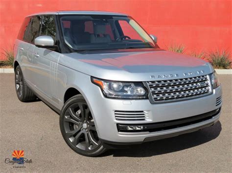 2015 Land Rover Range Rover Canyon State Classics