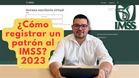 PASO A PASO Como inscribir un patrón al IMSS 2024 REGISTRO PATRONAL