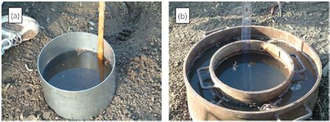 13 Ponded Infiltration In Situ Utilizing Rings In A Single Ring