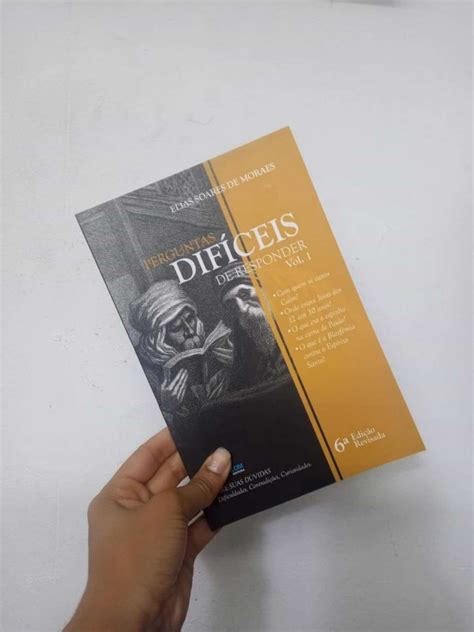 Perguntas Dif Ceis De Responder Livros Elias Soares Parcelamento