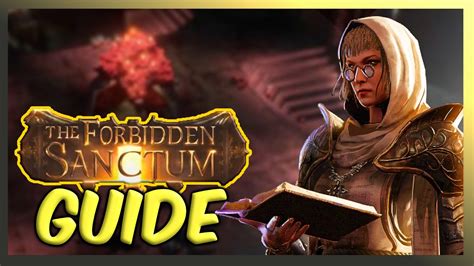 NEVER FAIL The Forbidden Sanctum Again Almost PoE 3 20 YouTube