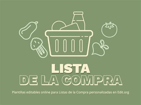 Plantillas De Lista De Compra Para Negocios