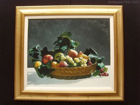 Antiques Atlas Still Life Fruit Oil Painting By Bruce McCrory