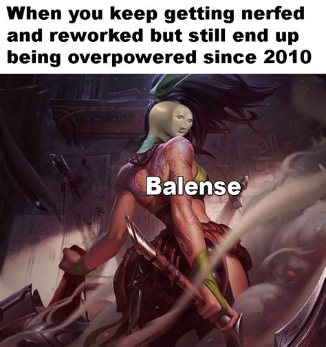Perfectly Balanced As All Things Should Be R Leagueofmemes